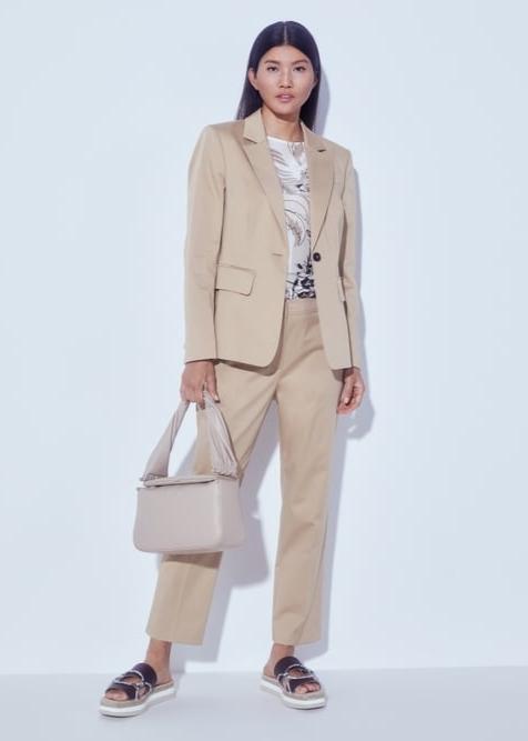 LINED COTTON BLAZER BY MARC CAIN – Moya Sydney