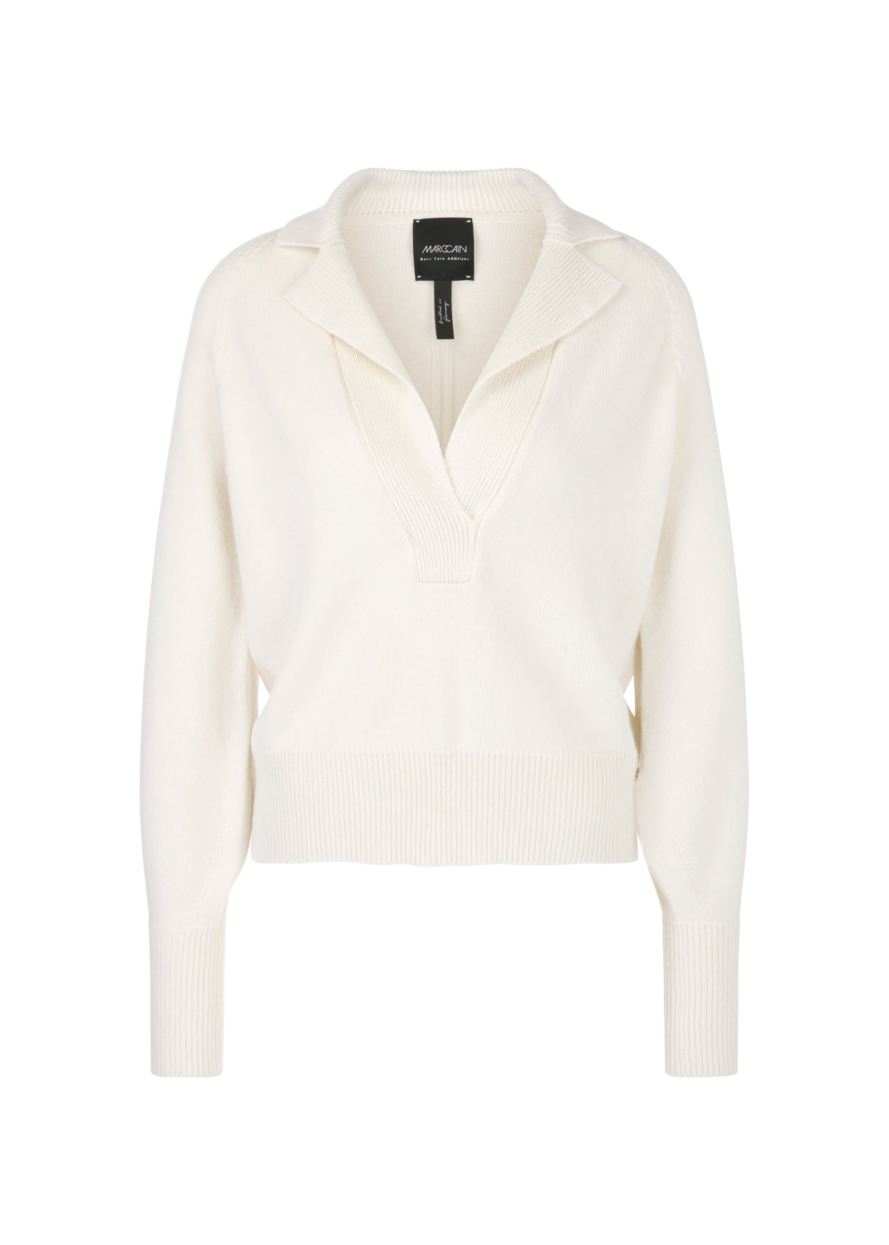 POLO SWEATER OFF WHITE – Moya Sydney