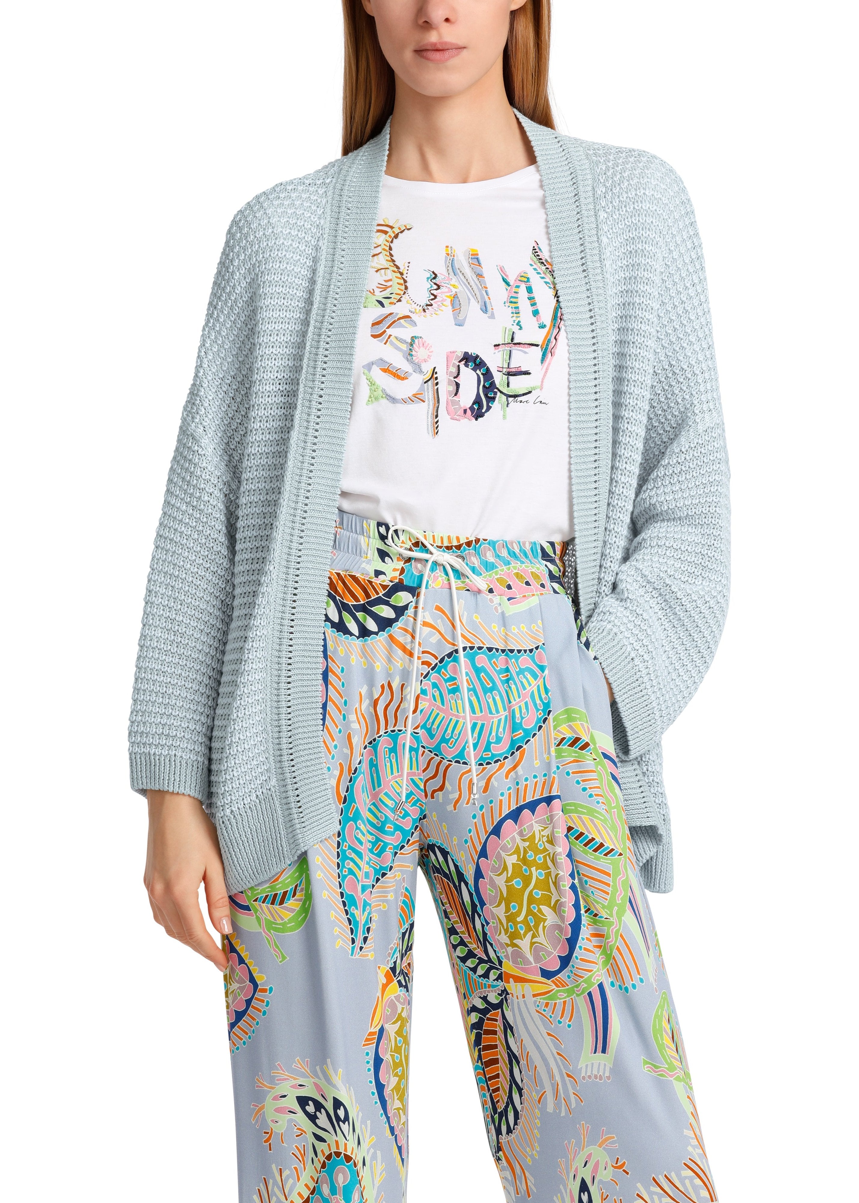 OVERSIZED CARDIGAN W NO FASTENINGS – Moya Sydney