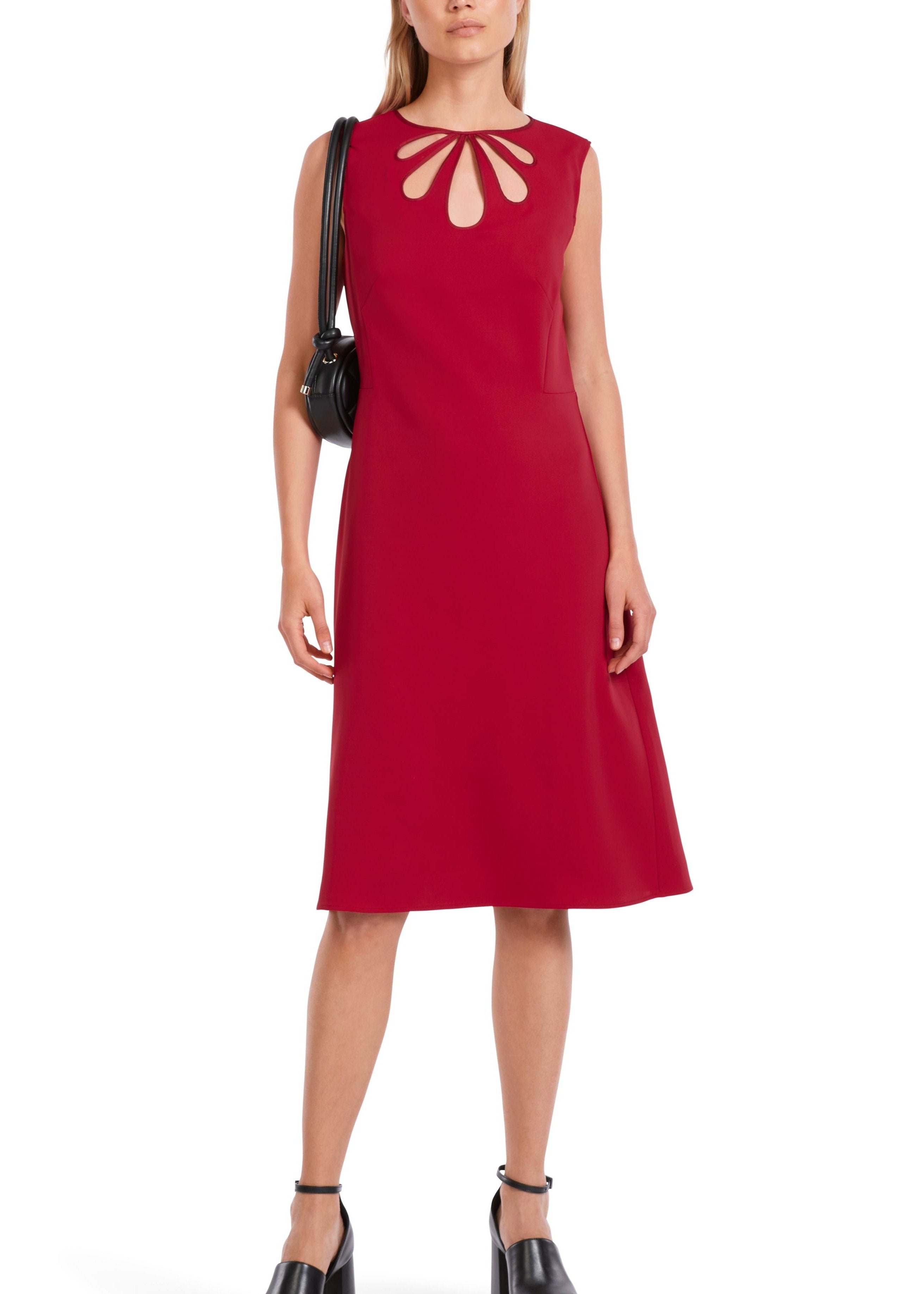 ELEGANT SLEEVELESS DRESS WITH CUT-OUTS – Moya Sydney