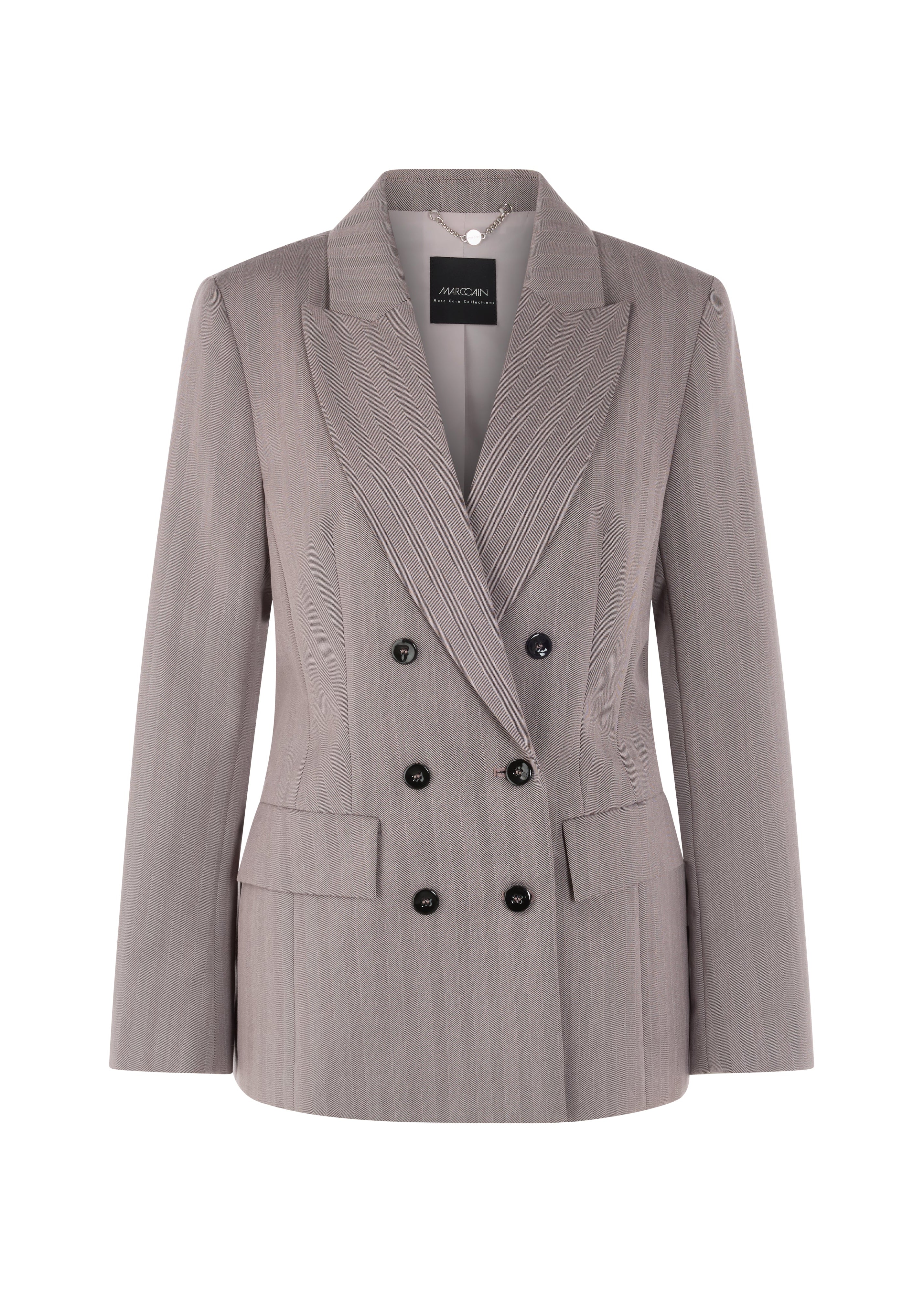 OVERSIZED DOUBLE BREASTED HERRINGBON BLAZER – Moya Sydney