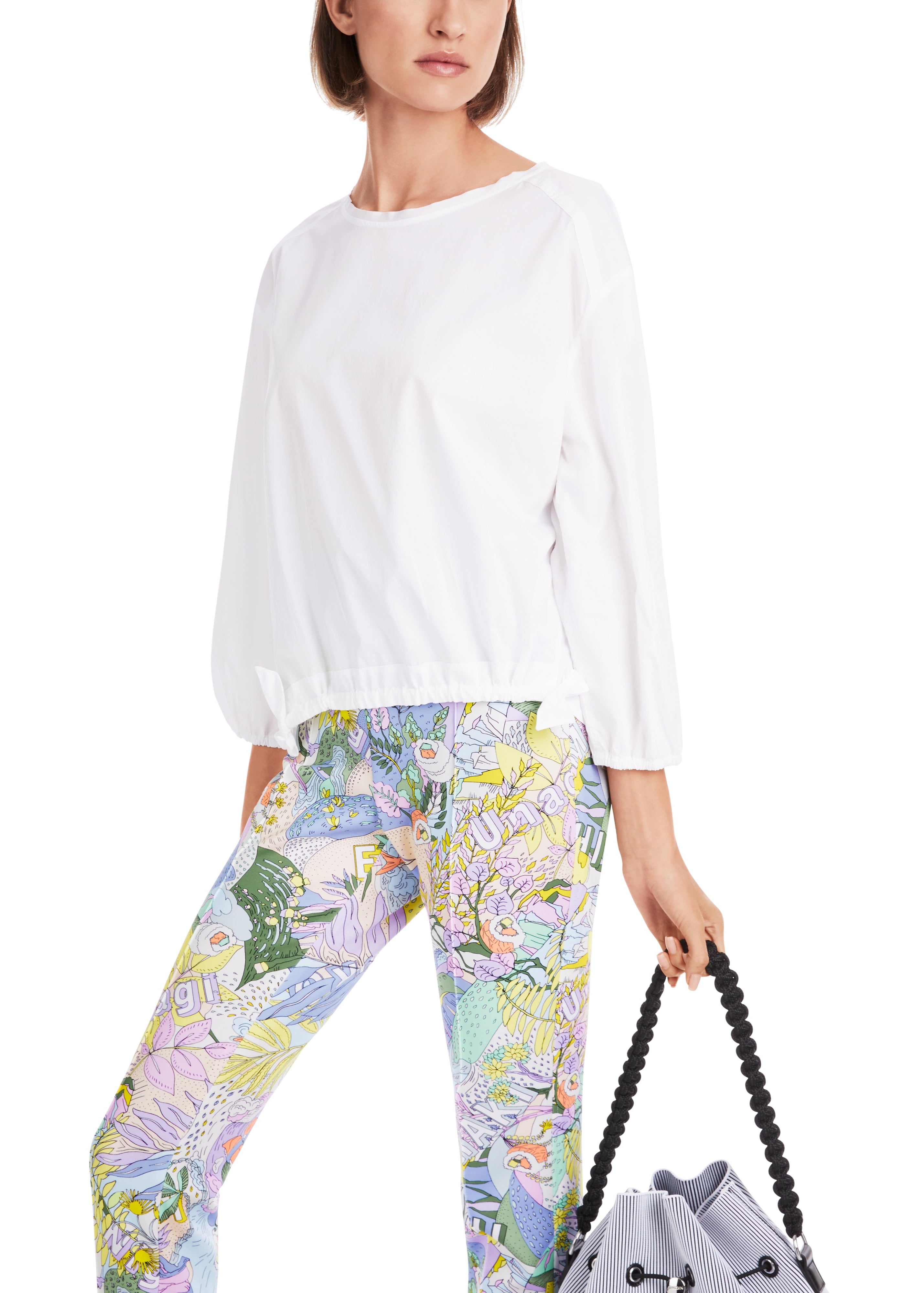 RETHINK CASUAL BLOUSE W ELASTICATED WAIST – Moya Sydney