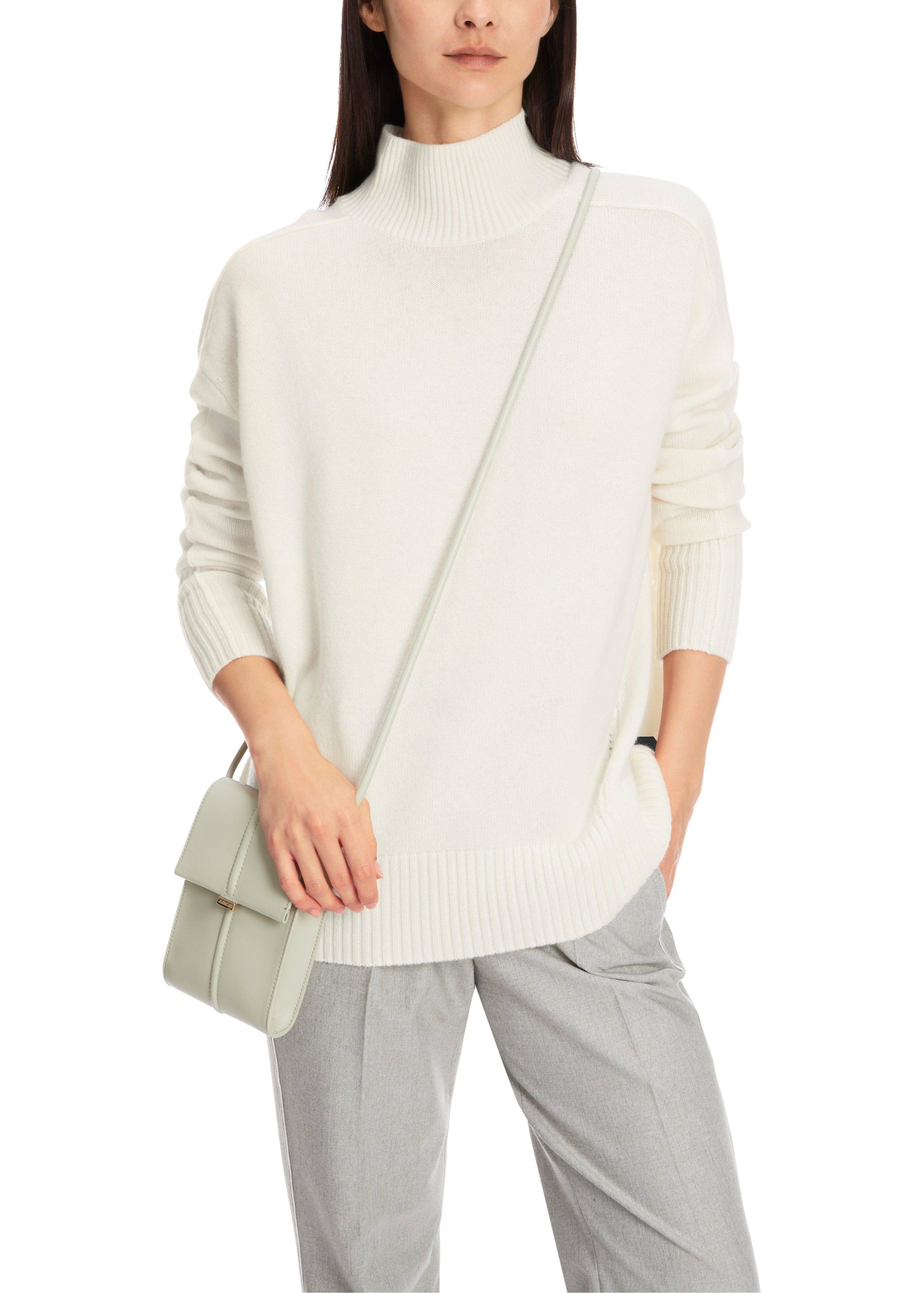 MOCK NECK LOOSE FIT KNIT – Moya Sydney