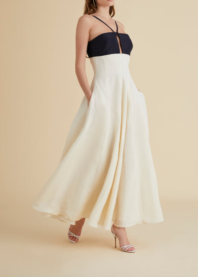 ANGIE HALTER DRESS – Moya Sydney